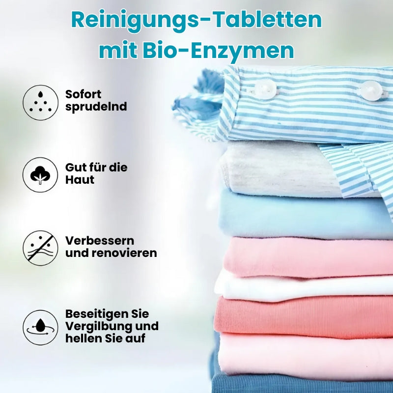 EcoCleanse™ - Organische Enzym-Reinigungstabletten für umweltfreundlic ...